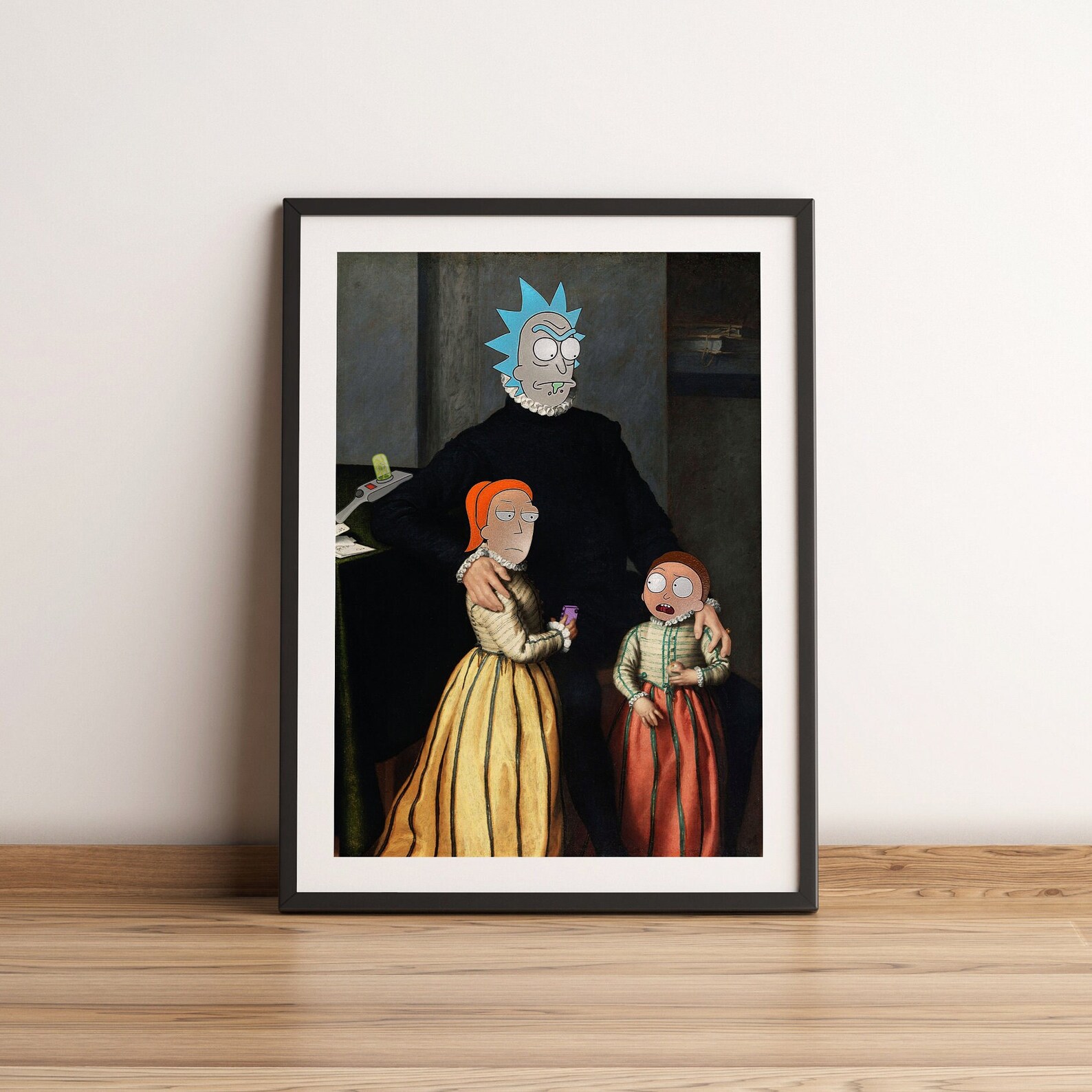 Animation Tv Series Printable Altered Art Wall Poster, Altered ...