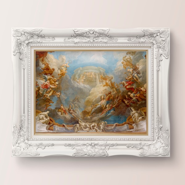 Chill Altered Painting Renaissance Print Download Renaissance Painting ...