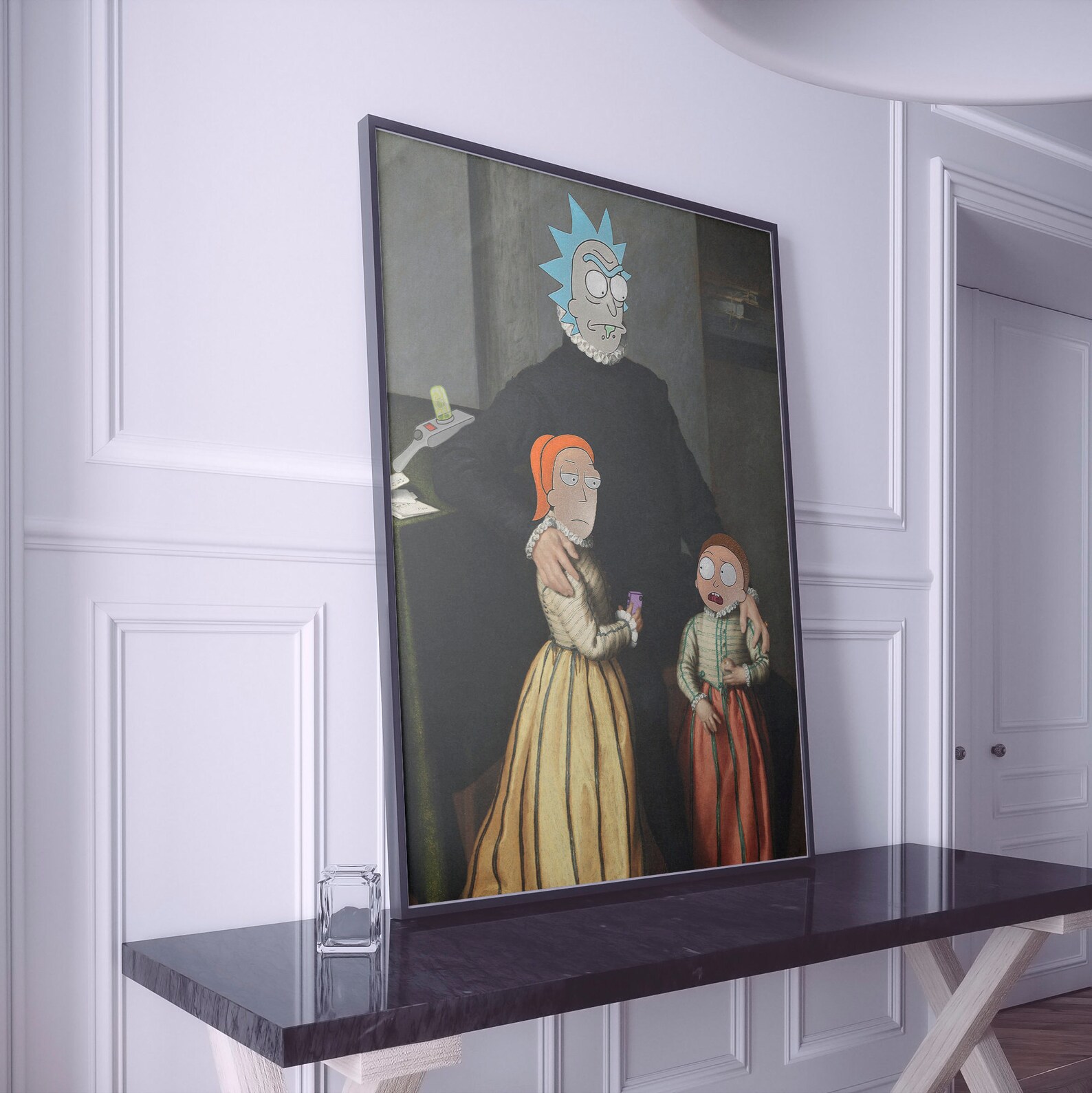 Animation Tv Series Printable Altered Art Wall Poster, Altered ...