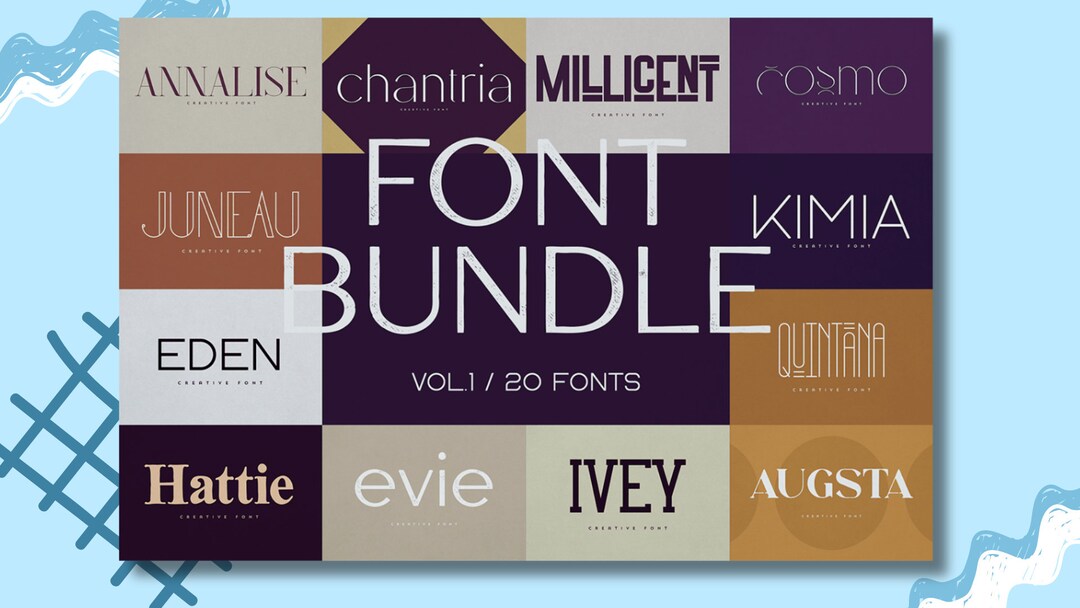 Font Bundle Volume 1 20 Fonts, Brush Font, Handwritten Font, Wedding ...