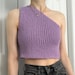 Crochet One Strap Top Pattern, Crochet One Shoulder Top Pattern (PDF ...