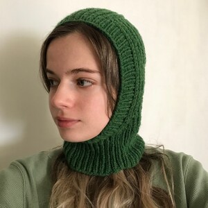 PDF Knitting Balaclava Pattern, Bonnet Balaclava Pattern, Knitted Hood ...