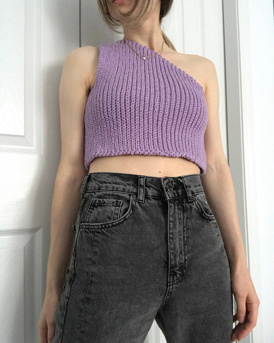 Crochet One Strap Top Pattern Crochet One Shoulder Top - Etsy