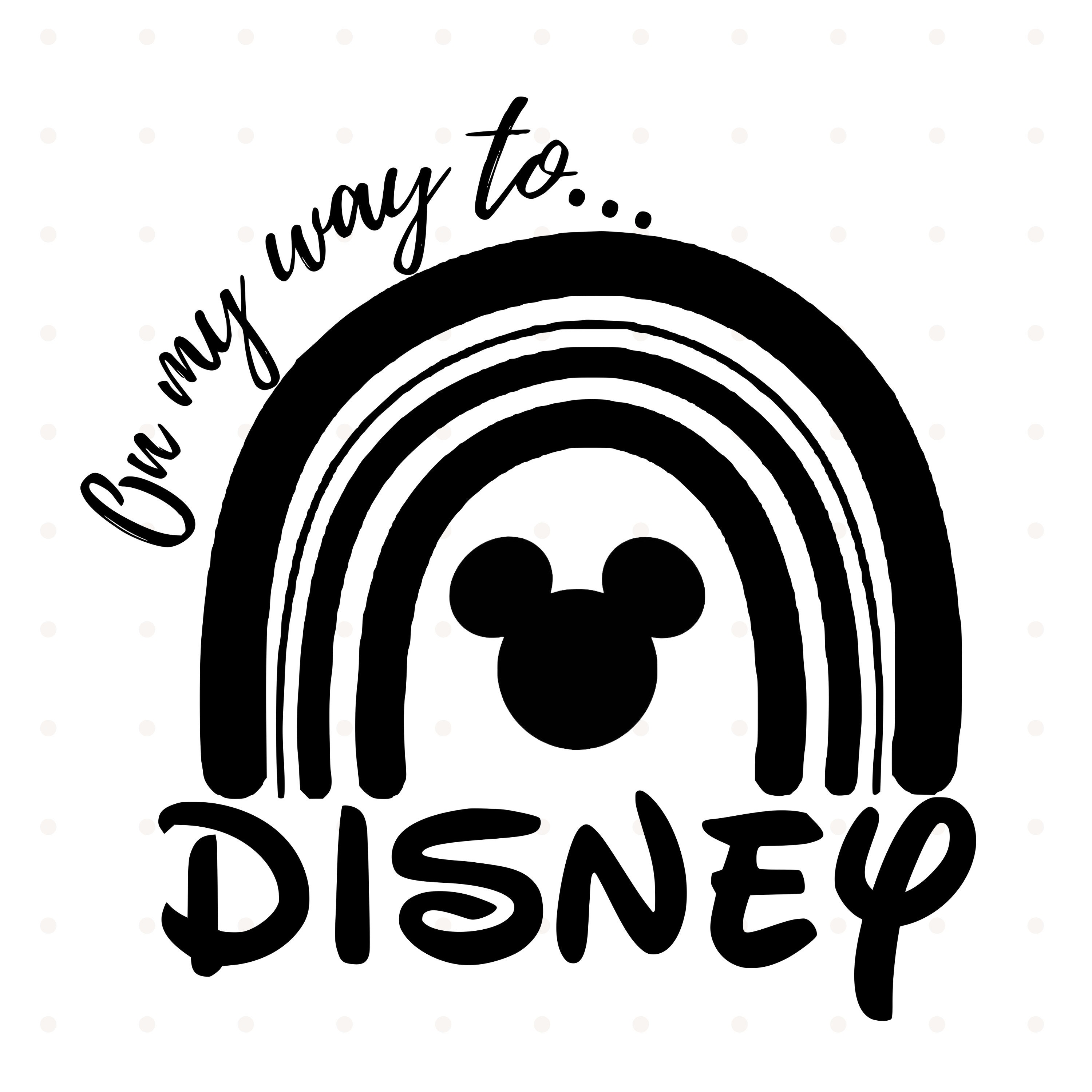 On My Way // SVG - PNG - JPG - Etsy