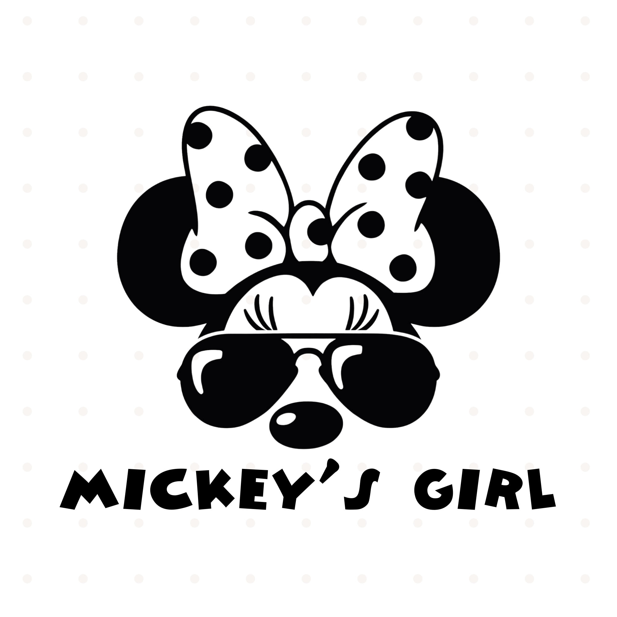 Mickey's Girl // SVG - PNG - JPG - Etsy