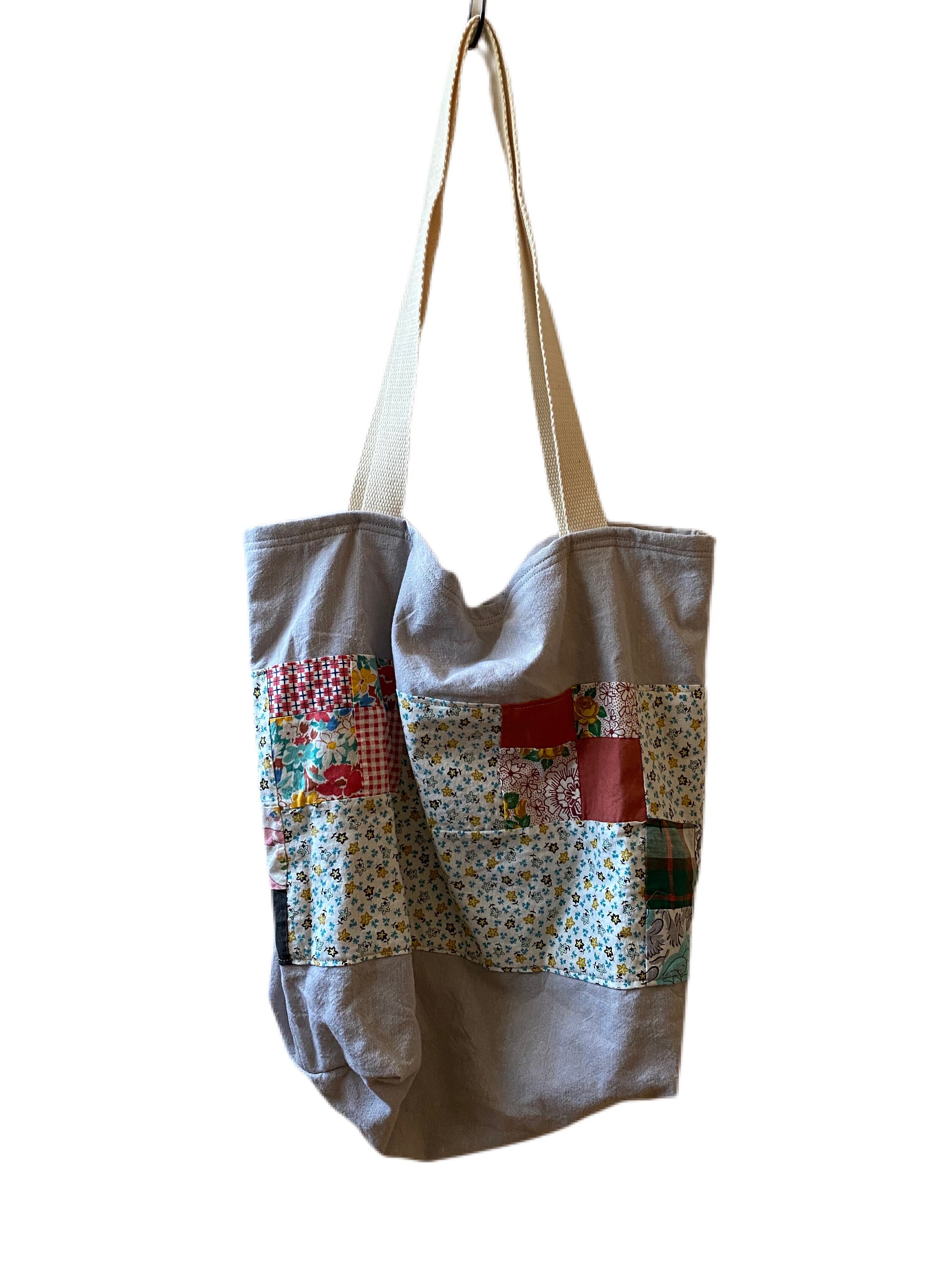 Handmade Tote Bag, Vintage, Purse, Gift, Upcycle, Eco Friendly, BOHO ...