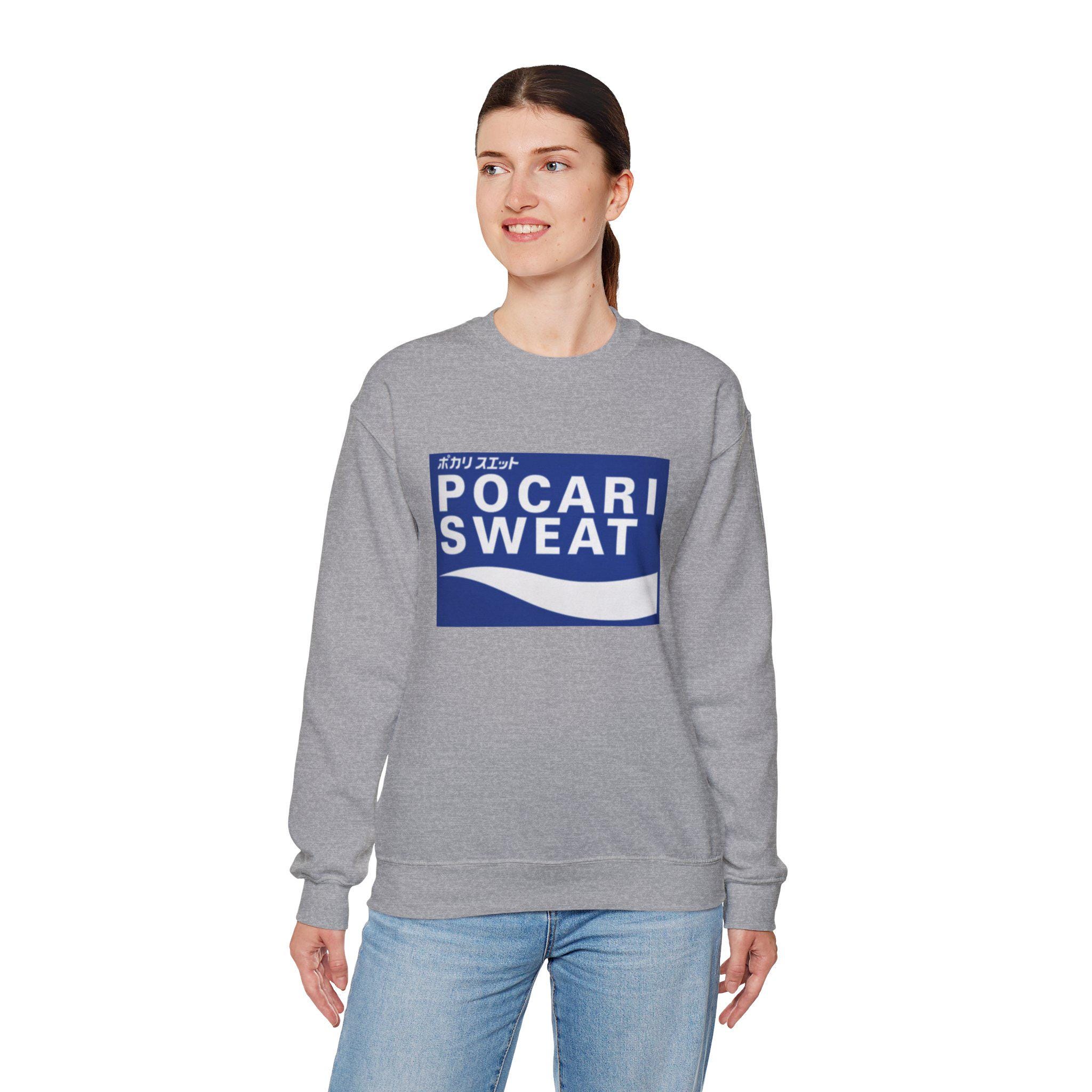 Pocari Sweat Sweatshirt - Japanese Style Sweater - Etsy
