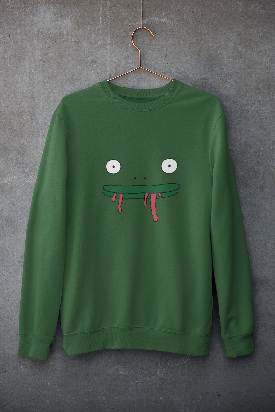 Smiling Friends Sweatshirt, Smiling Friends Merch, Mr. Frog is Back - Etsy