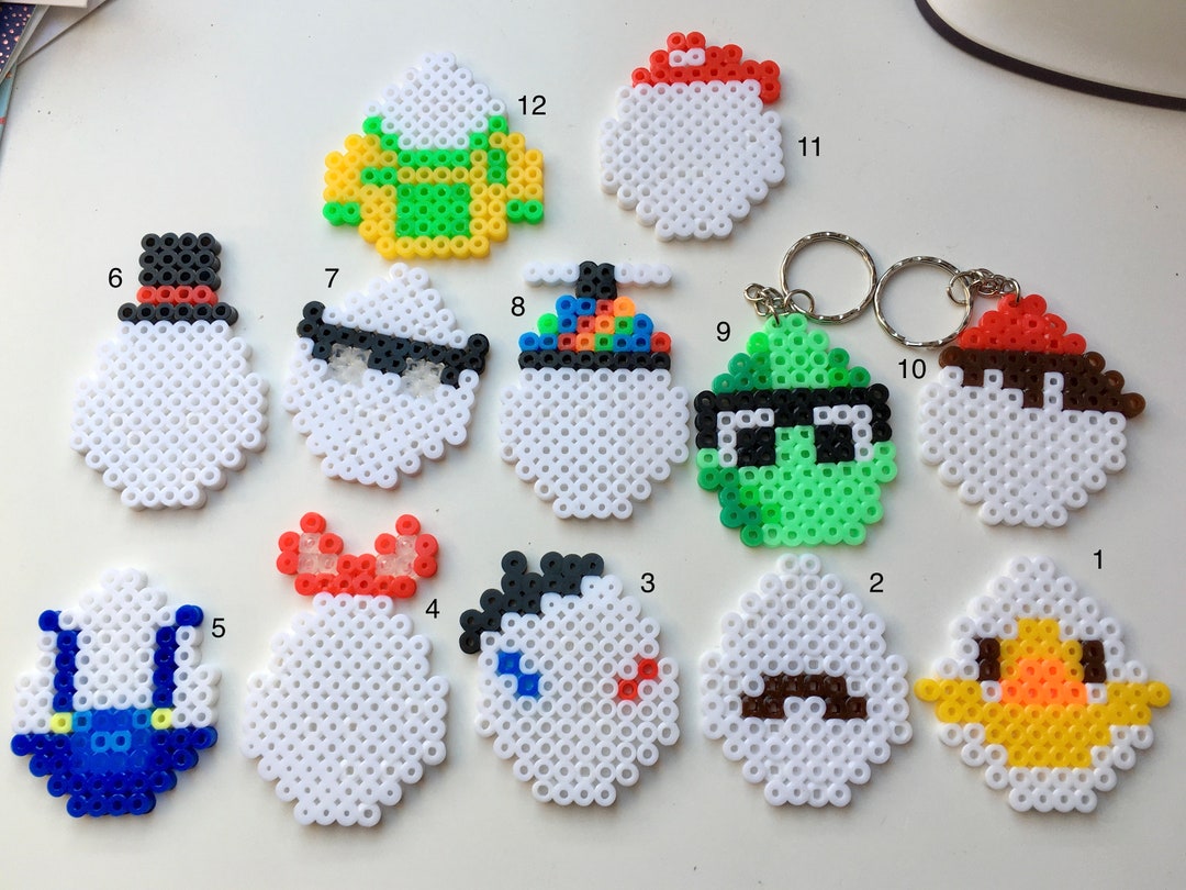 QSMP Egg Keychains - Etsy