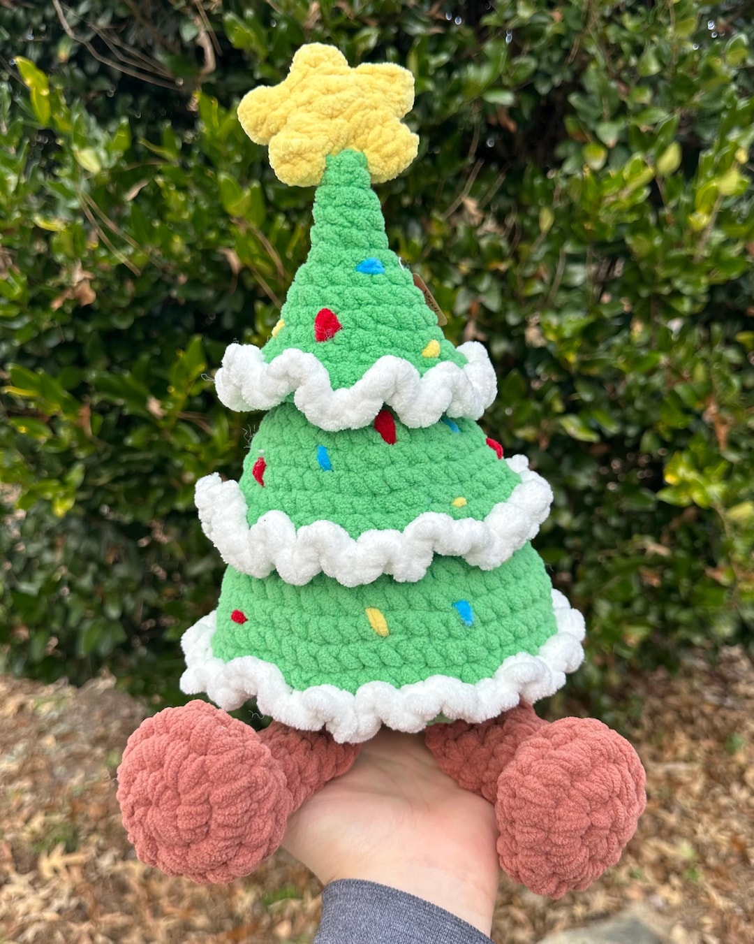 Christmas Tree Plushie | Crochet, Christmas Gift - Etsy