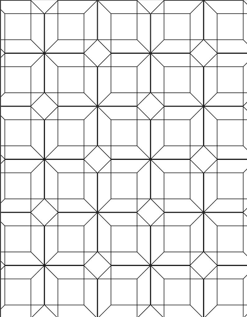 40 Geometric Coloring Pages, Adult Coloring Book, Geometric,creative ...