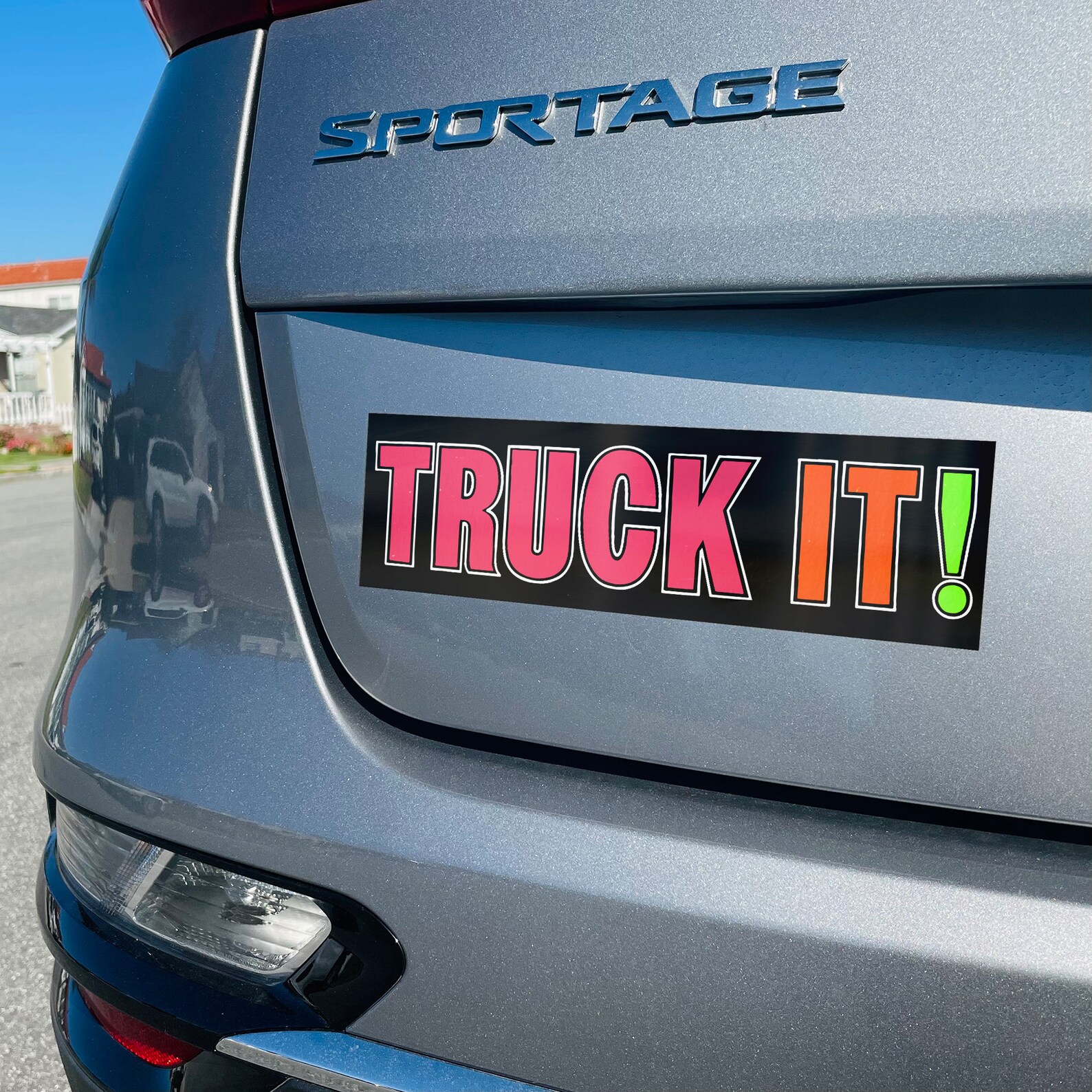 Truck It Bumper Sticker Funny Vintage Style Vinyl Decal - Etsy