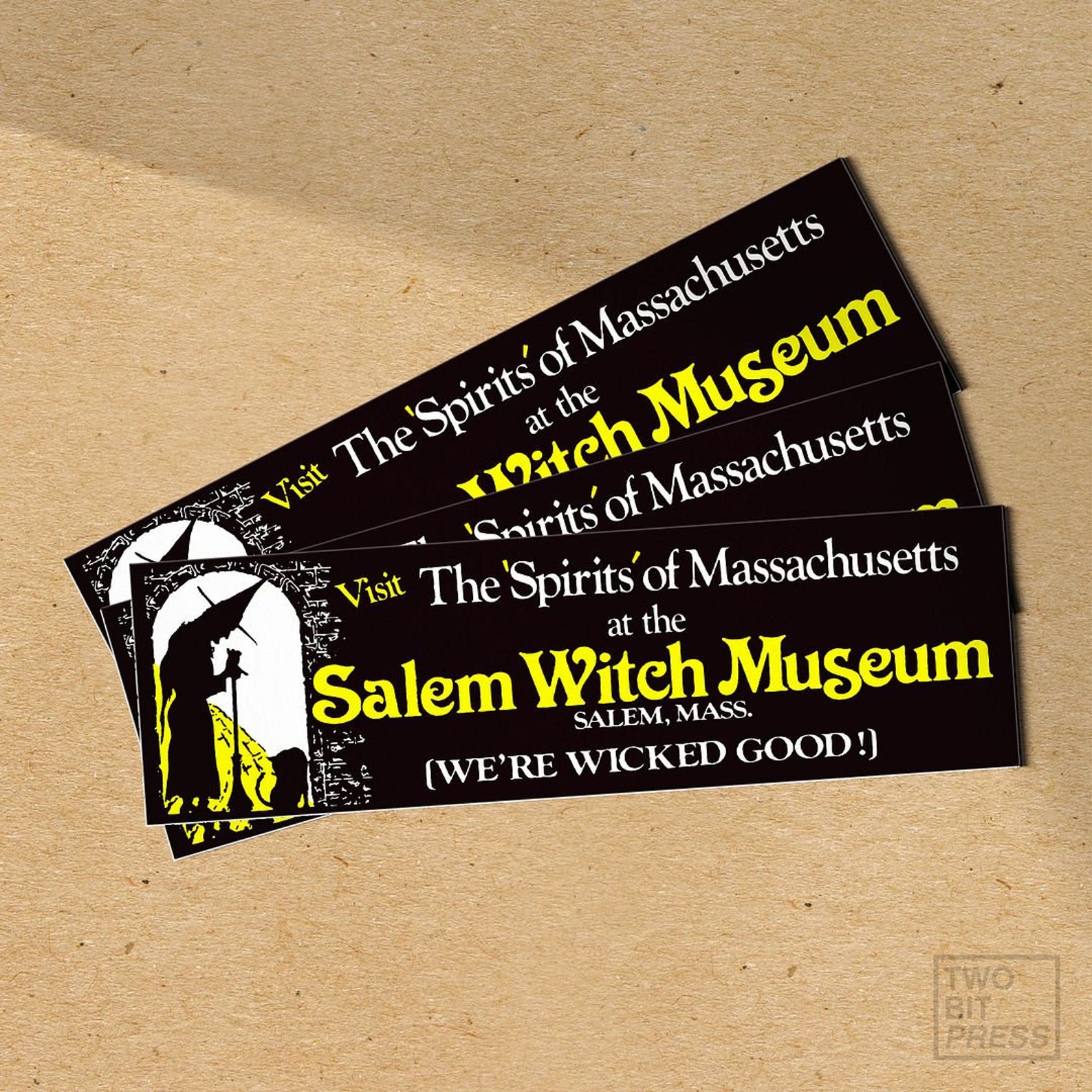Salem Witch Museum MASSACHUSETTS Bumper Sticker Tourism USA - Etsy