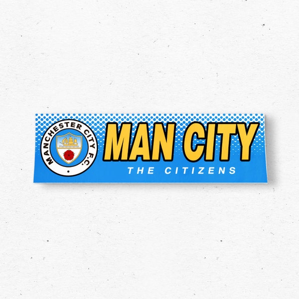 Manchester City Decal - Etsy