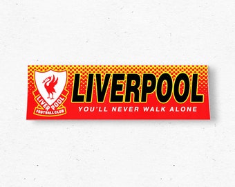 Liverpool Fc Sticker Decal - Etsy