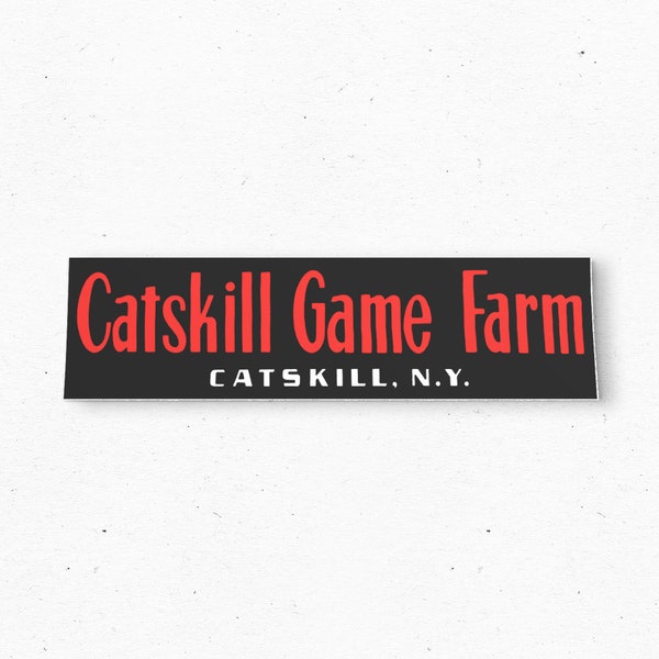 Catskill Game Farm - Etsy