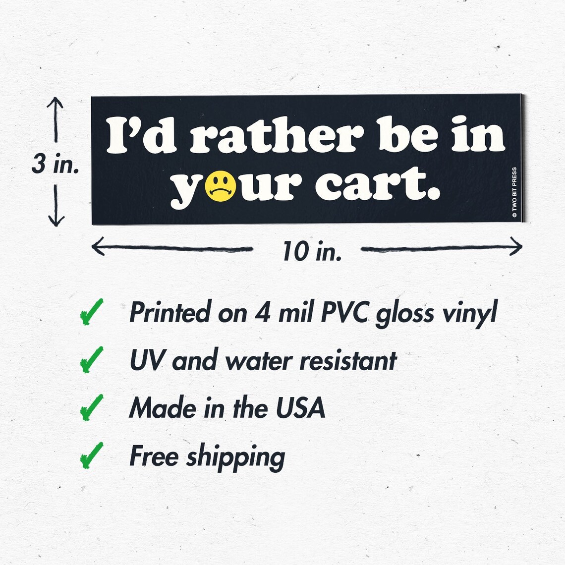 Truck It Bumper Sticker Funny Vintage Style Vinyl Decal - Etsy