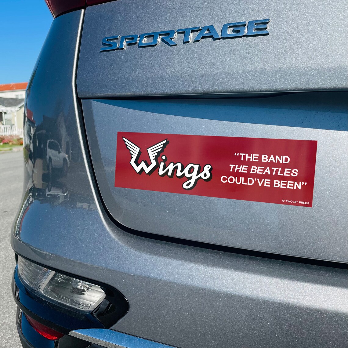 Wings the Beatles Bumper Sticker Funny Vintage Style Vinyl - Etsy
