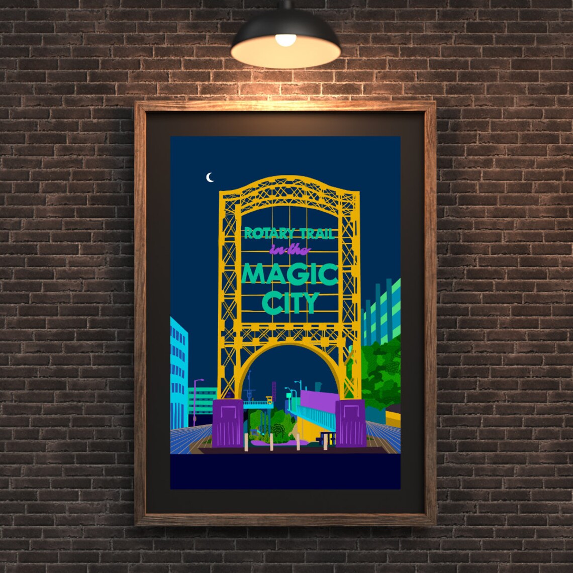 Magic City Yellow, Birmingham Rotary Trail, Alabama Art, Alabama Decor ...