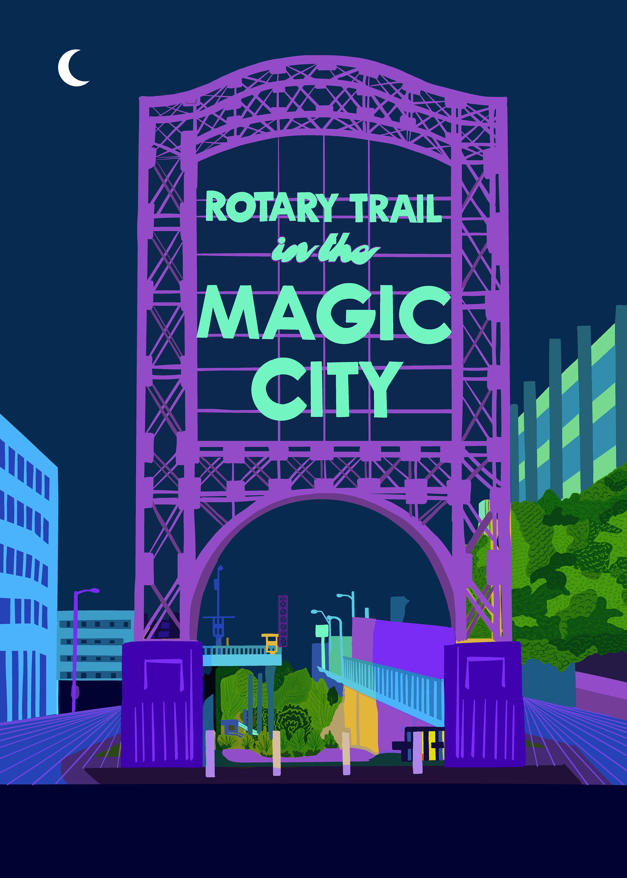 Magic City, Birmingham Rotary Trail, Alabama Art, Alabama Decor, Sign ...