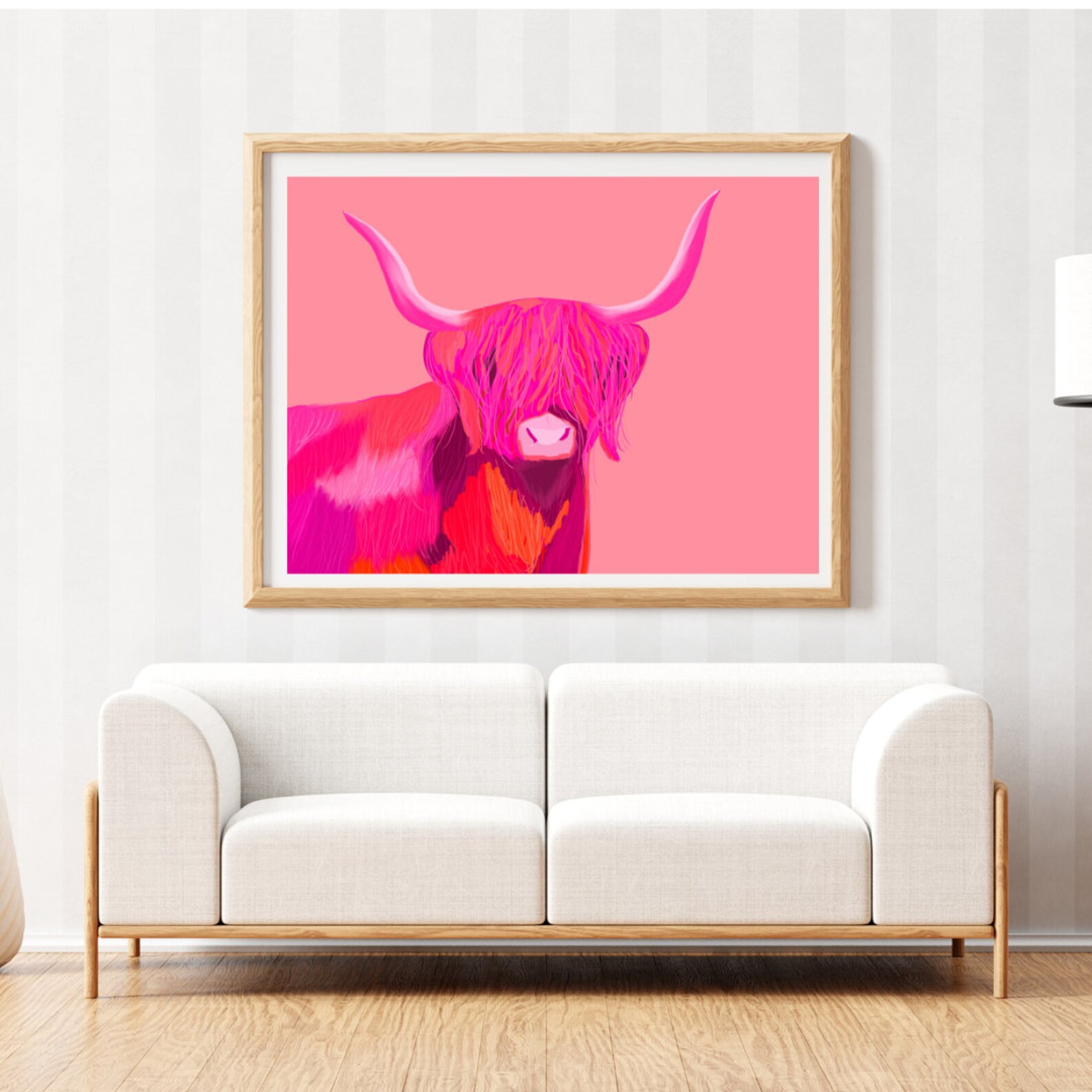 Harry Heffer Highland Cow Print, Scottish Cow, Farm Animal Print ...