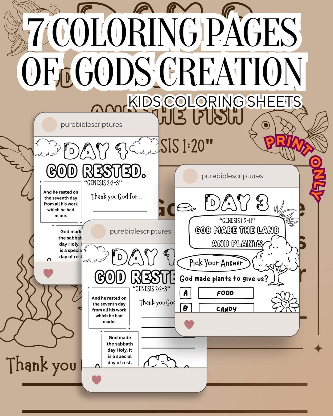 Kids Bible Coloring Pages, Kid's Bible Coloring Pages, Sunday School ...