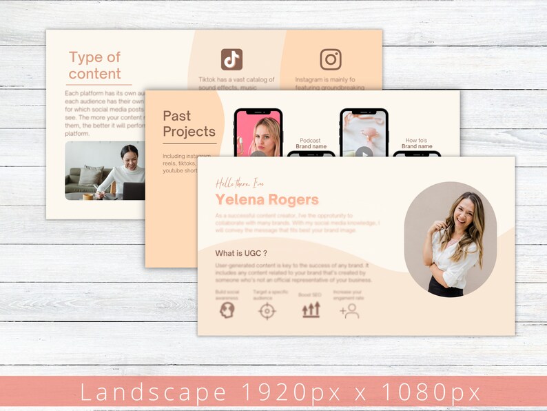 Ugc Portfolio Template