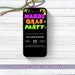 Editable Mardi Gras Invitation, Fat Tuesday Party Invite, Editable ...