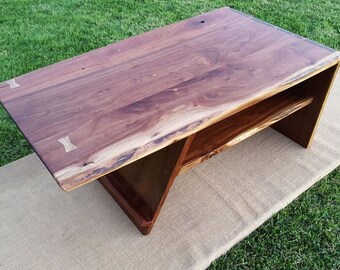 Dovetailed Waterfall Coffee Table - Etsy