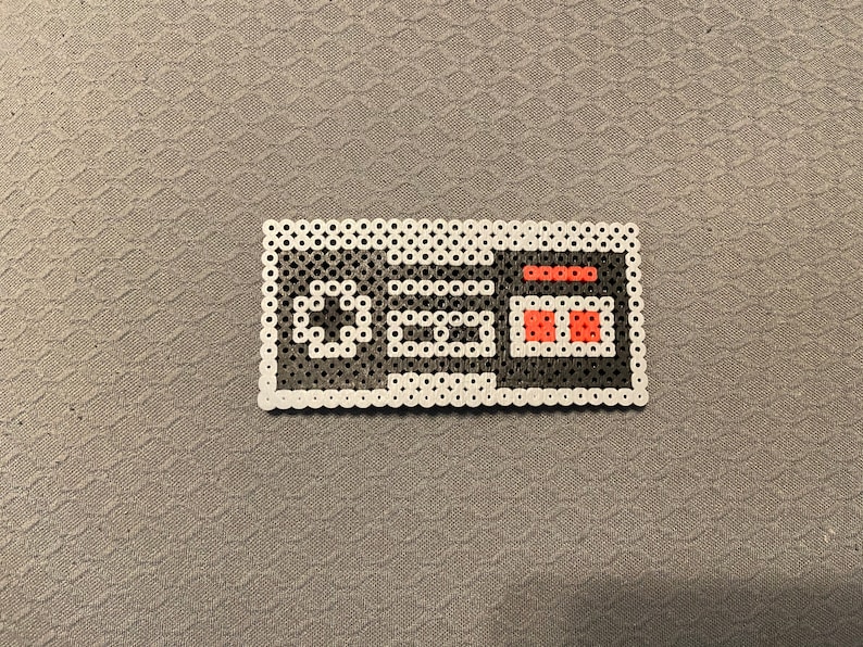 Nintendo NES Classic Controller Perler Bead Magnet - Etsy
