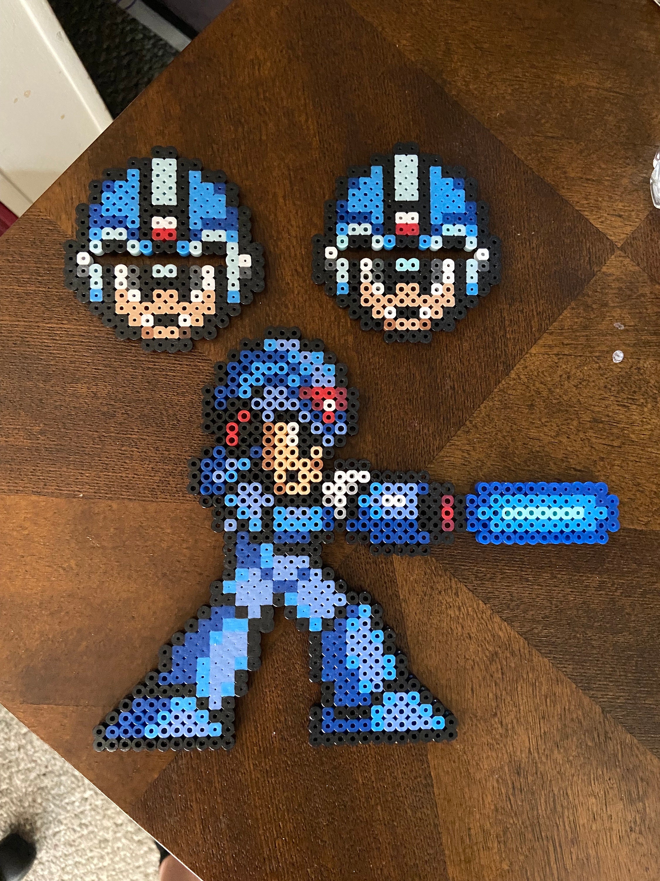 Megaman X Perler Bead Stand - Etsy