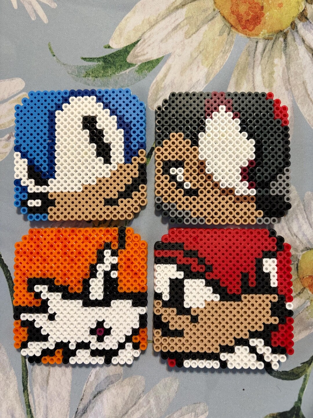 Sonic the Hedgehog Face Magnets - Etsy