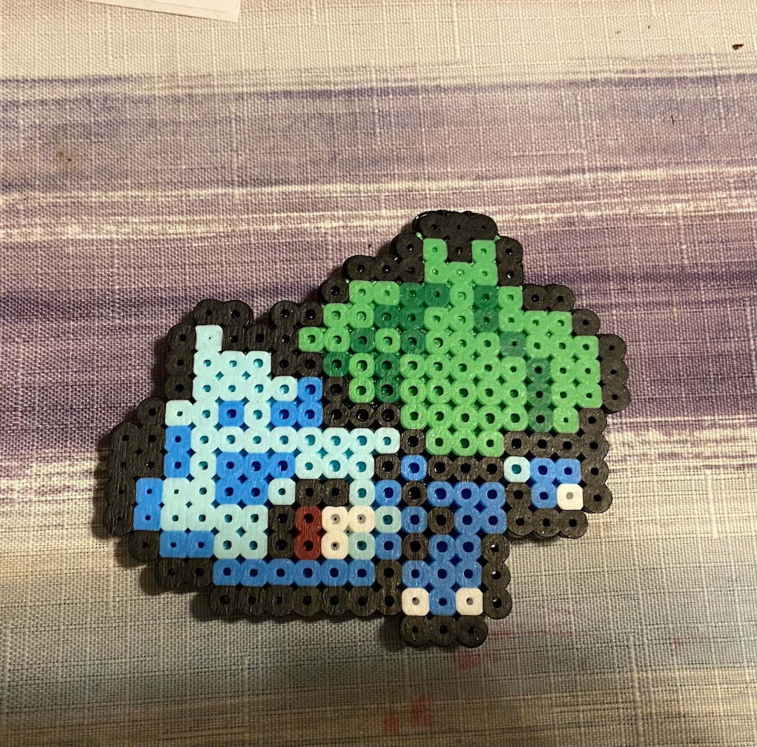 Pokémon - Bulbasaur Perler Bead Magnet - Etsy
