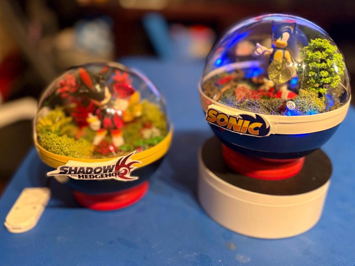 Shadow the Hedgehog Chaos Ball - Etsy