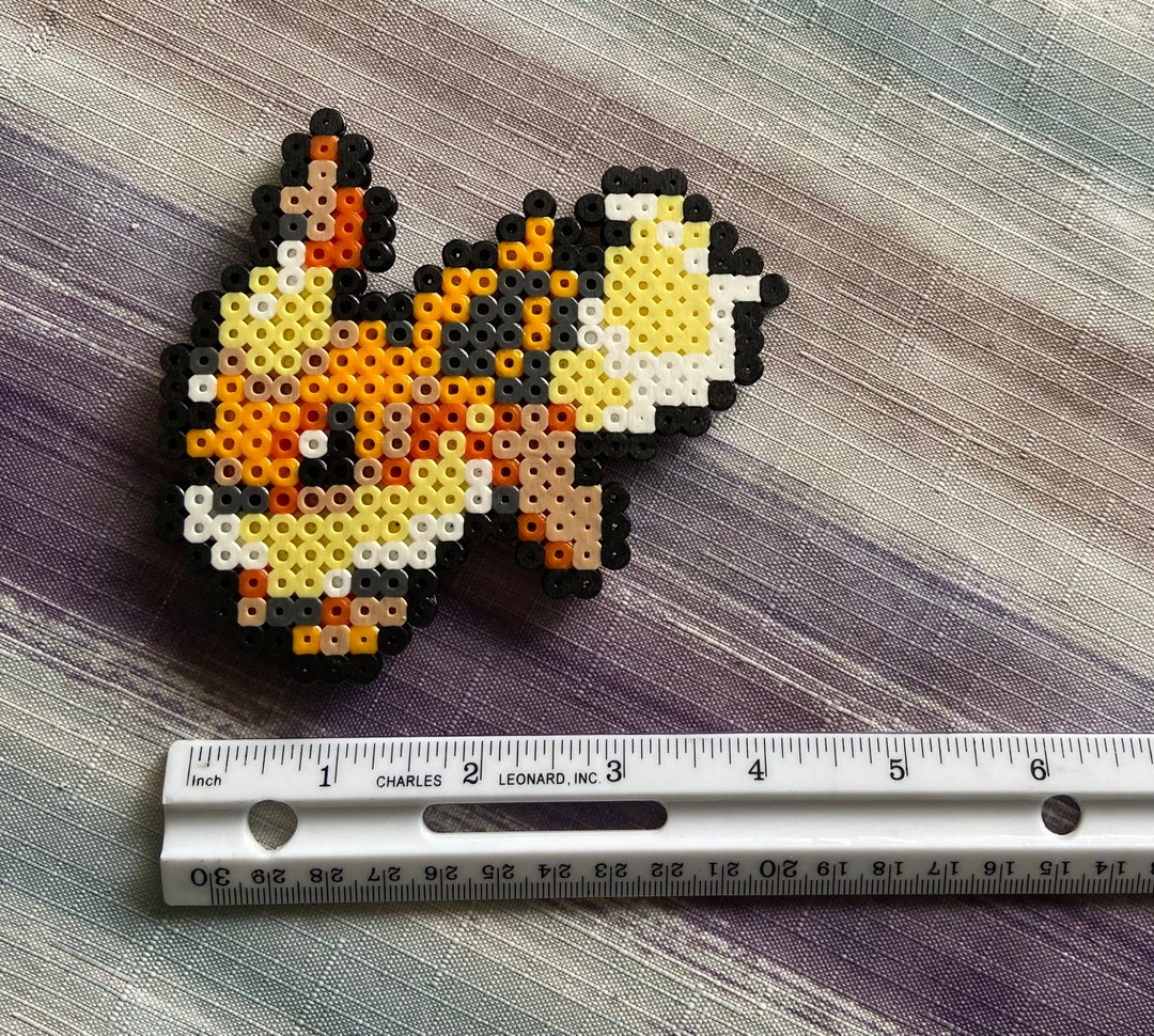 Pokémon - Flareon Perler Bead Magnet - Etsy