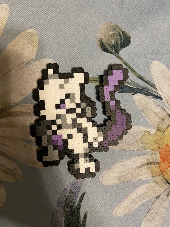 Pokemon Mewtwo Perler Bead Magnet - Etsy