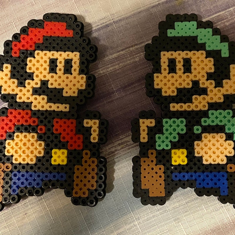 Mario Perler Beads - Etsy
