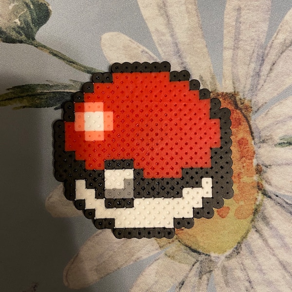 Pokeball Perler Bead Pikachu - Etsy Canada