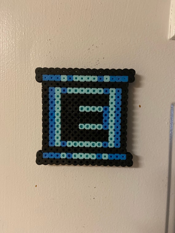 Megaman E-tank Perler Bead Magnet - Etsy