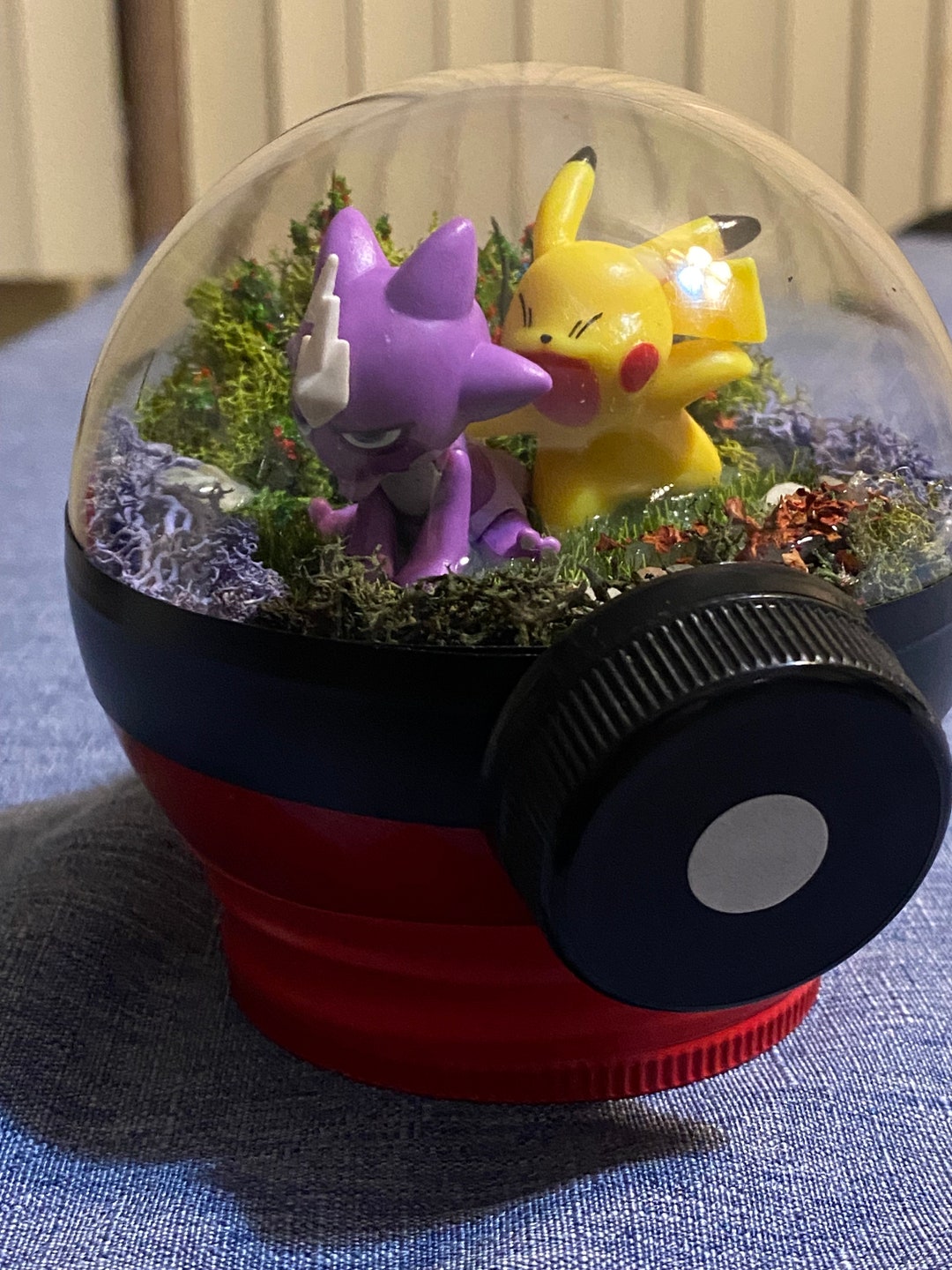 Pikachu Yelling at Toxel (pokémon) Paradise Ball - Etsy