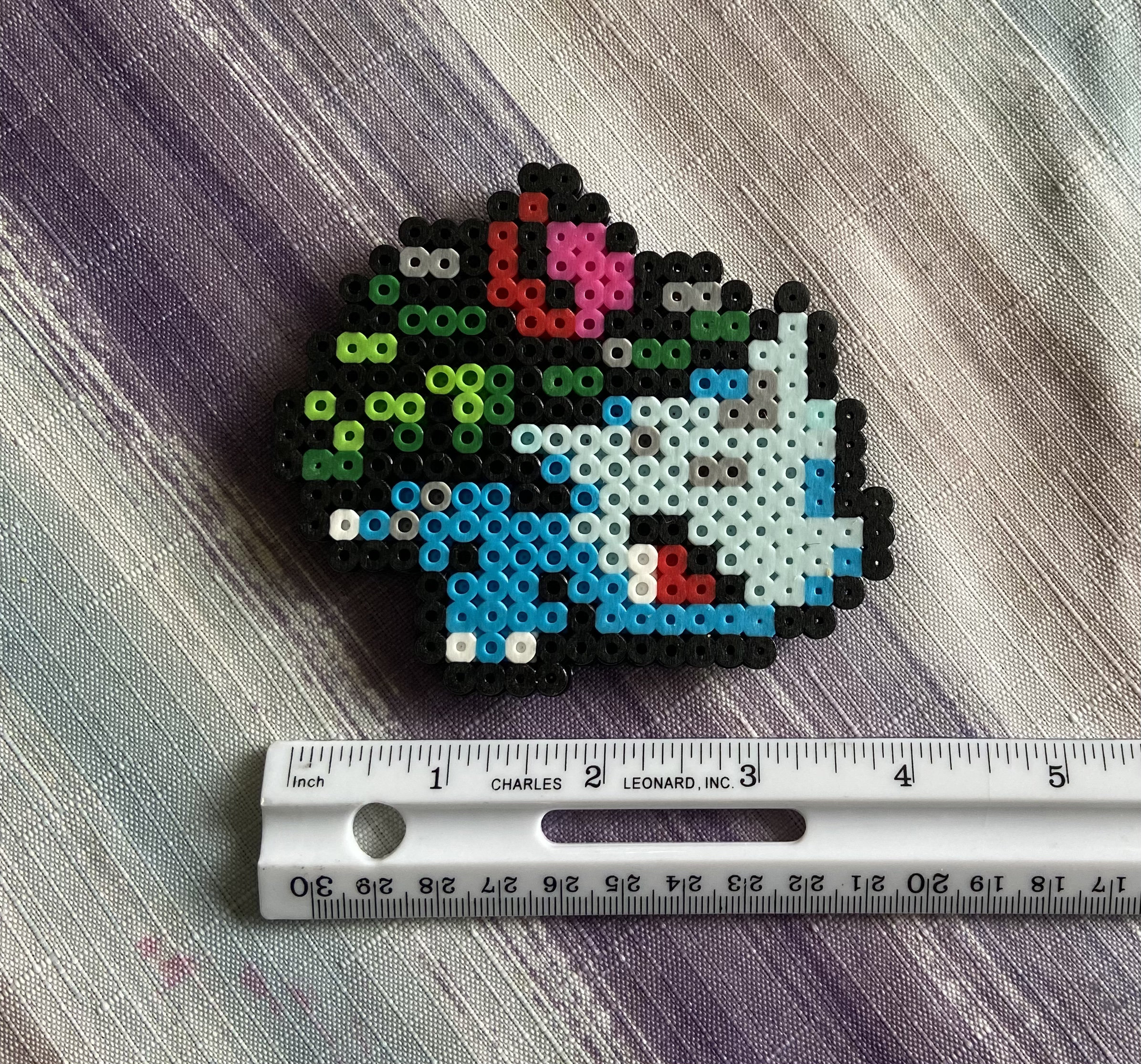 Pokémon Ivysaur Perler Bead Magnet - Etsy