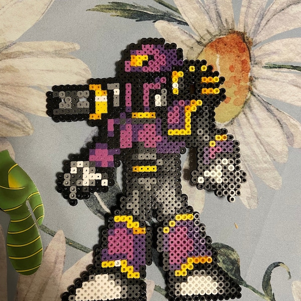 Megaman Perler - Etsy