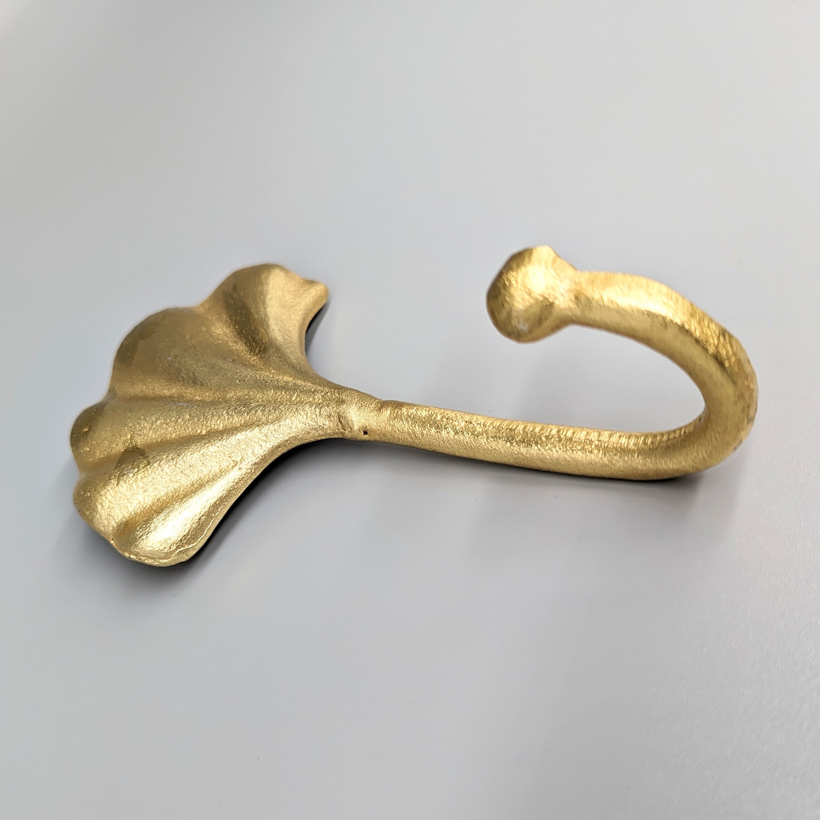 Golden Clam Shell Metal Wall Hook 8 X 13.5 Cm Key Rack - Etsy