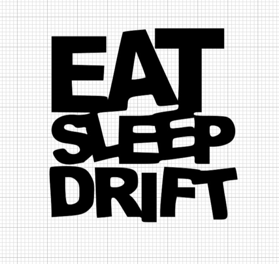 Eat Sleep Drift Svg, Car Decal Svg, Car Svg, Racing Cut File, Skull Svg ...