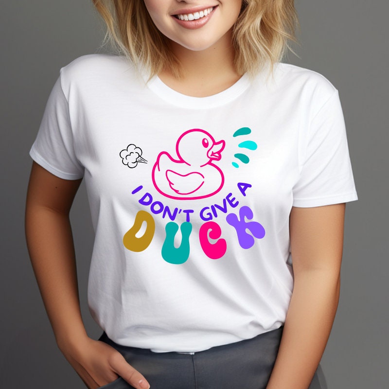 Duck Svg I Dont Give A Duck Svg Funny Svg, Offensive Svg, Digital ...