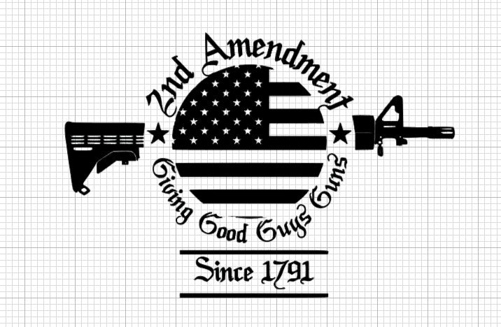 2nd Amendment SVG I 2nd That Svg, I Second That Svg, Second Amendment ...