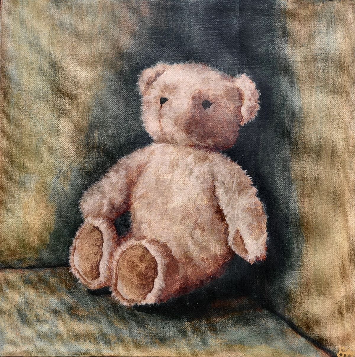 Teddy Bear - Print - Etsy