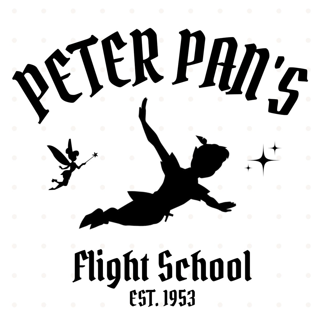Peter Pan's Flight School // Neverland // SVG - PNG - JPG - Etsy