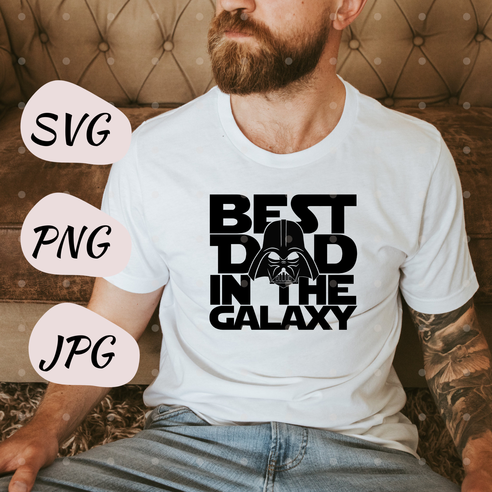 Best Dad // Star Wars // SVG PNG JPG - Etsy
