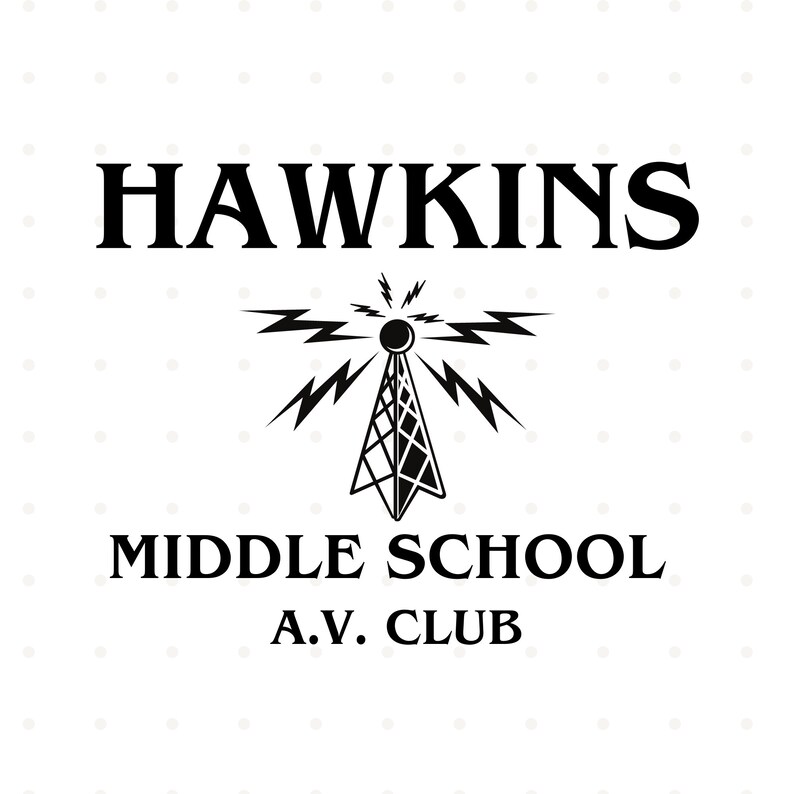 Hawkins A.V. Club // Stranger Things // SVG PNG JPG - Etsy